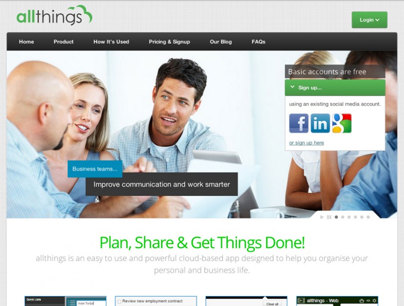 allthings – Bringing Together the Personal & the Professional | AppVita