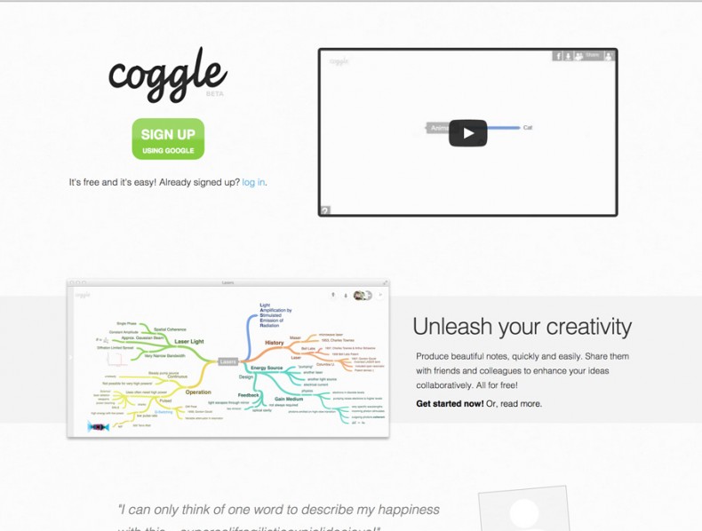 Coggle – A Collaborative Teamwork Solution | AppVita