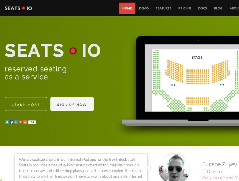 Seats.io – Stellar Seating for Ticketed Events | AppVita